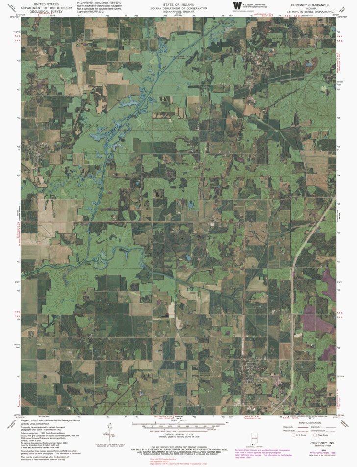 IN-CHRISNEY: GeoChange 1958-2012 Map by Western Michigan University ...