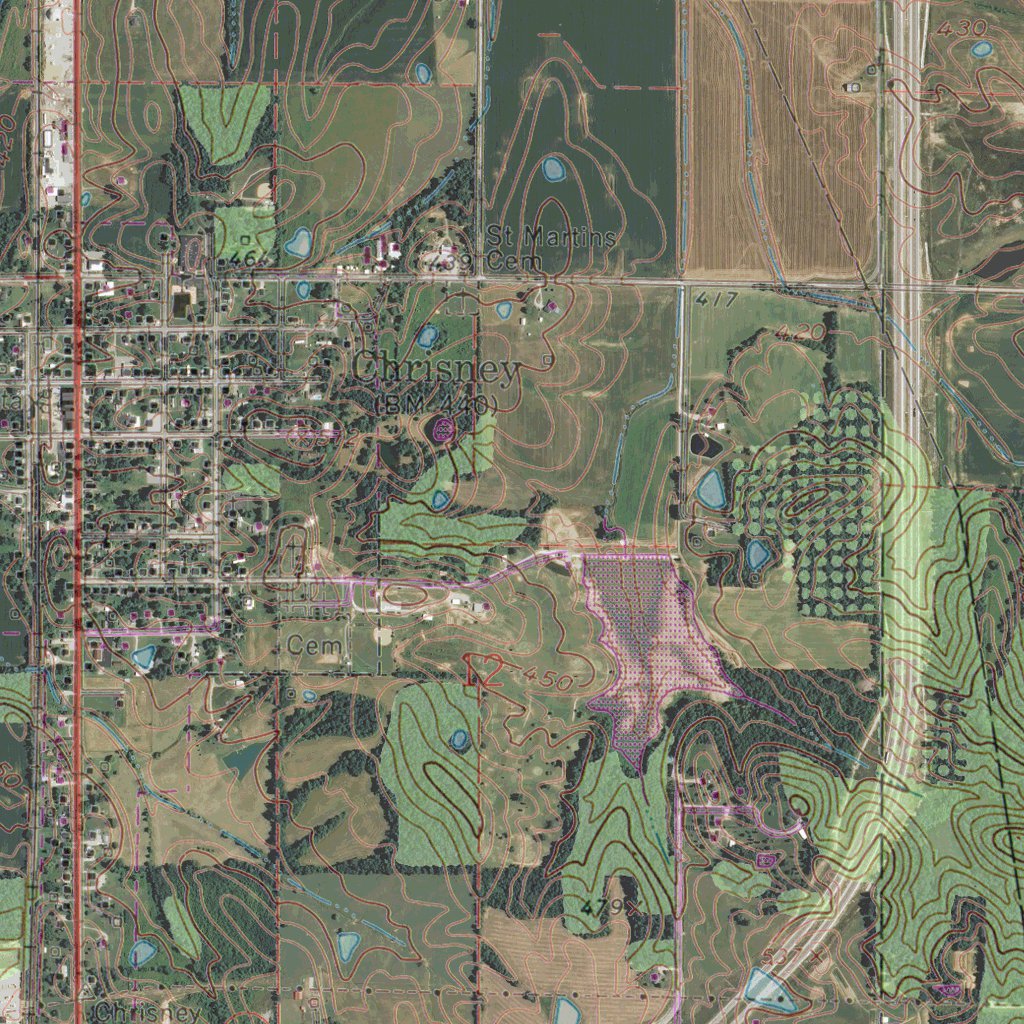 IN-CHRISNEY: GeoChange 1958-2012 Map by Western Michigan University ...