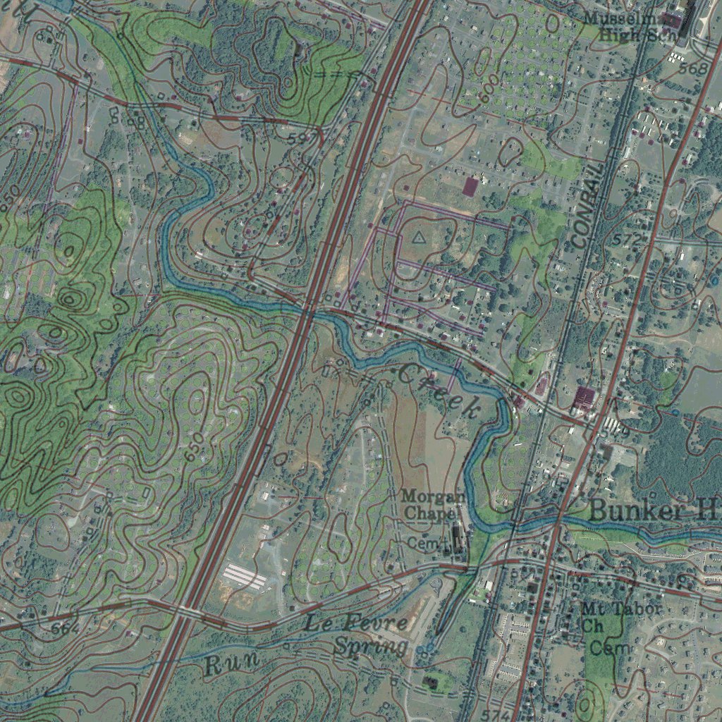 WV-VA-INWOOD: GeoChange 1963-2012-11 Map by Western Michigan University ...