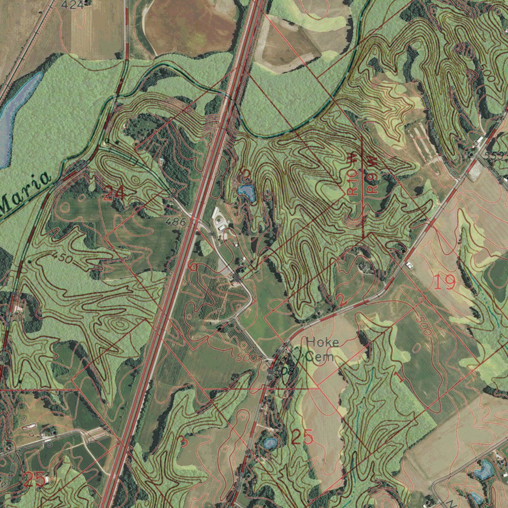 IN-IL-OAKTOWN: GeoChange 1941-2012 Map by Western Michigan University ...