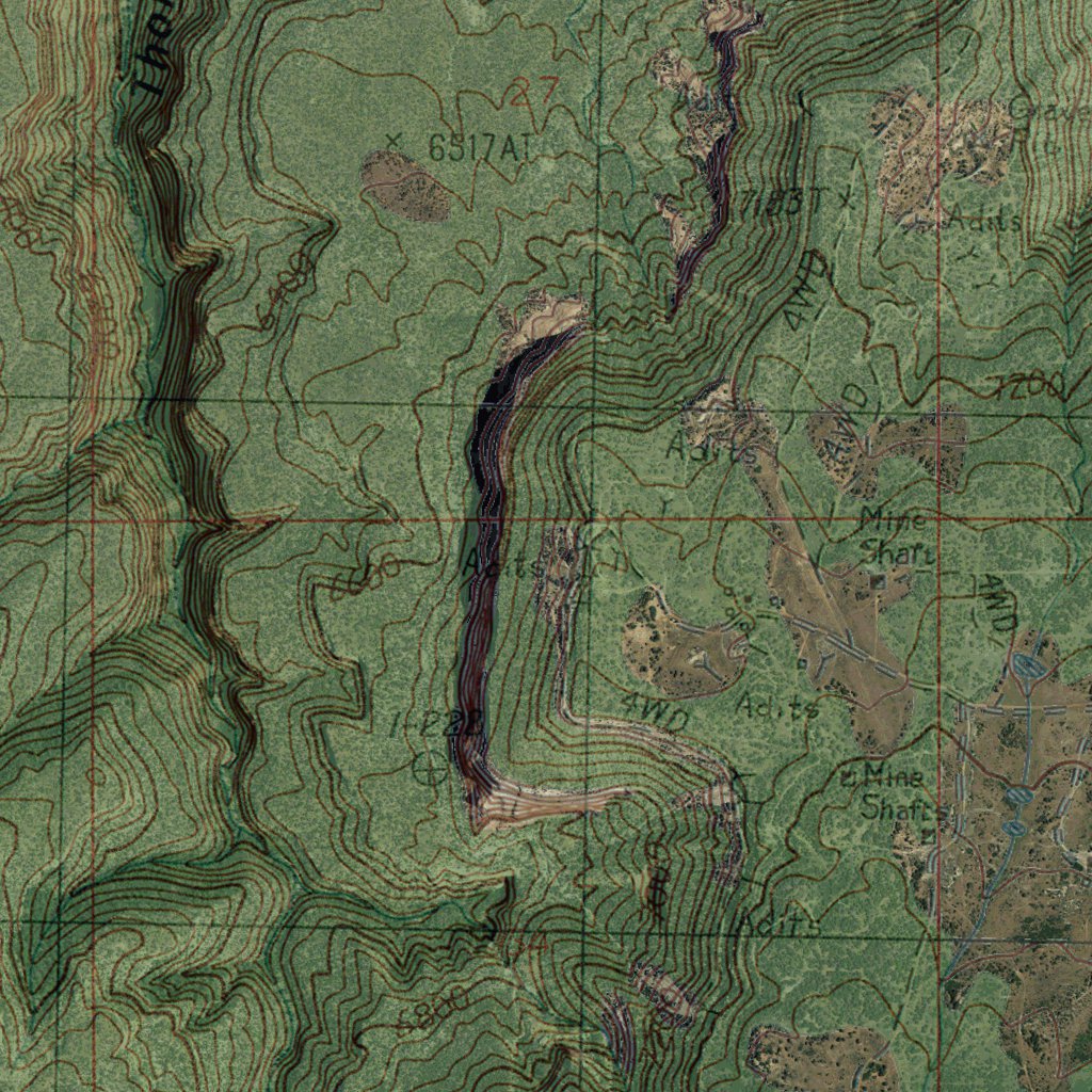UT-FISHER VALLEY: GeoChange 1980-2011 Map by Western Michigan ...