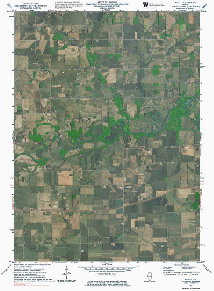 IL-RIDOTT: GeoChange 1970-2012 Map by Western Michigan University ...
