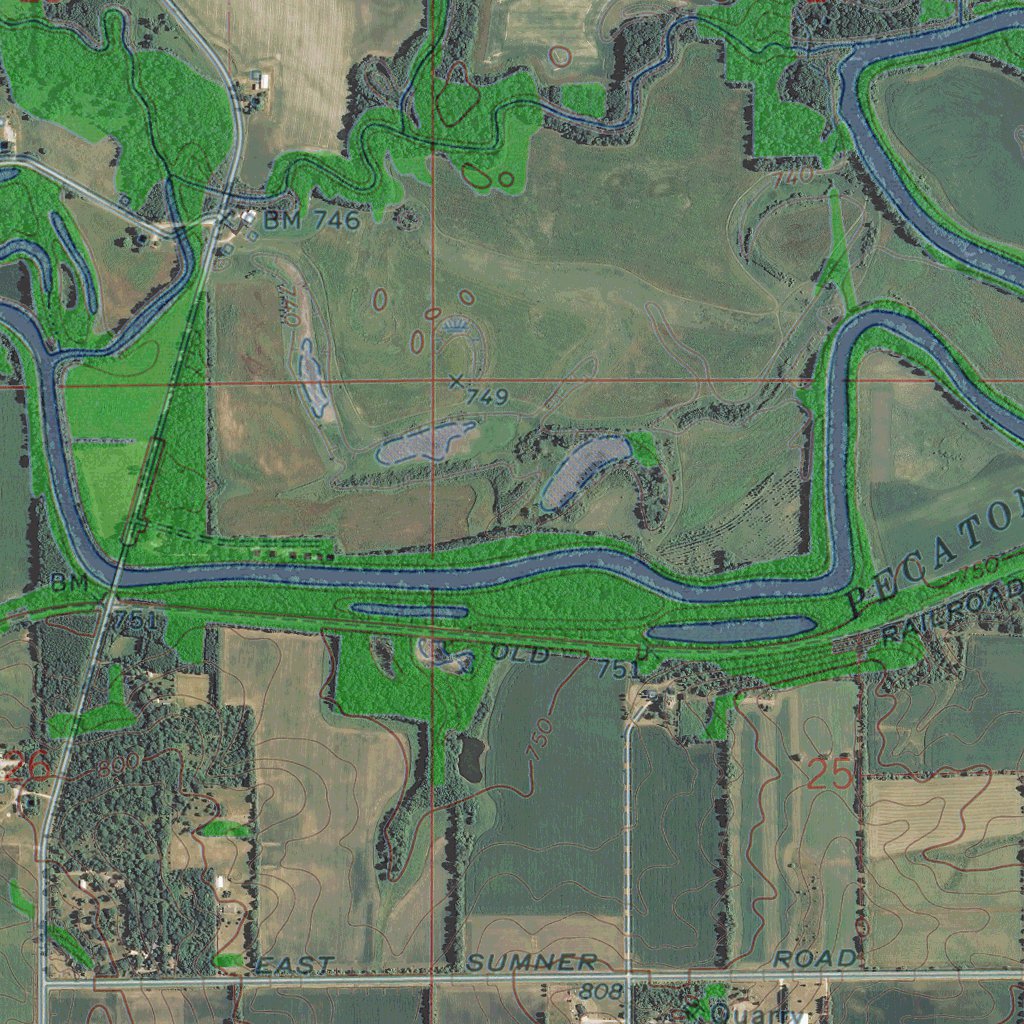 IL-RIDOTT: GeoChange 1970-2012 Map by Western Michigan University ...