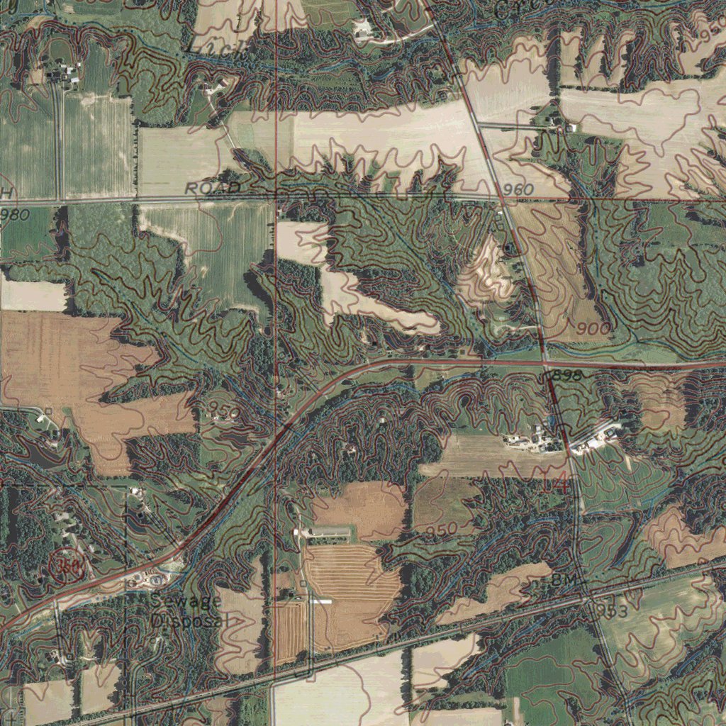 IN-OSGOOD: GeoChange 1943-2012 Map by Western Michigan University ...