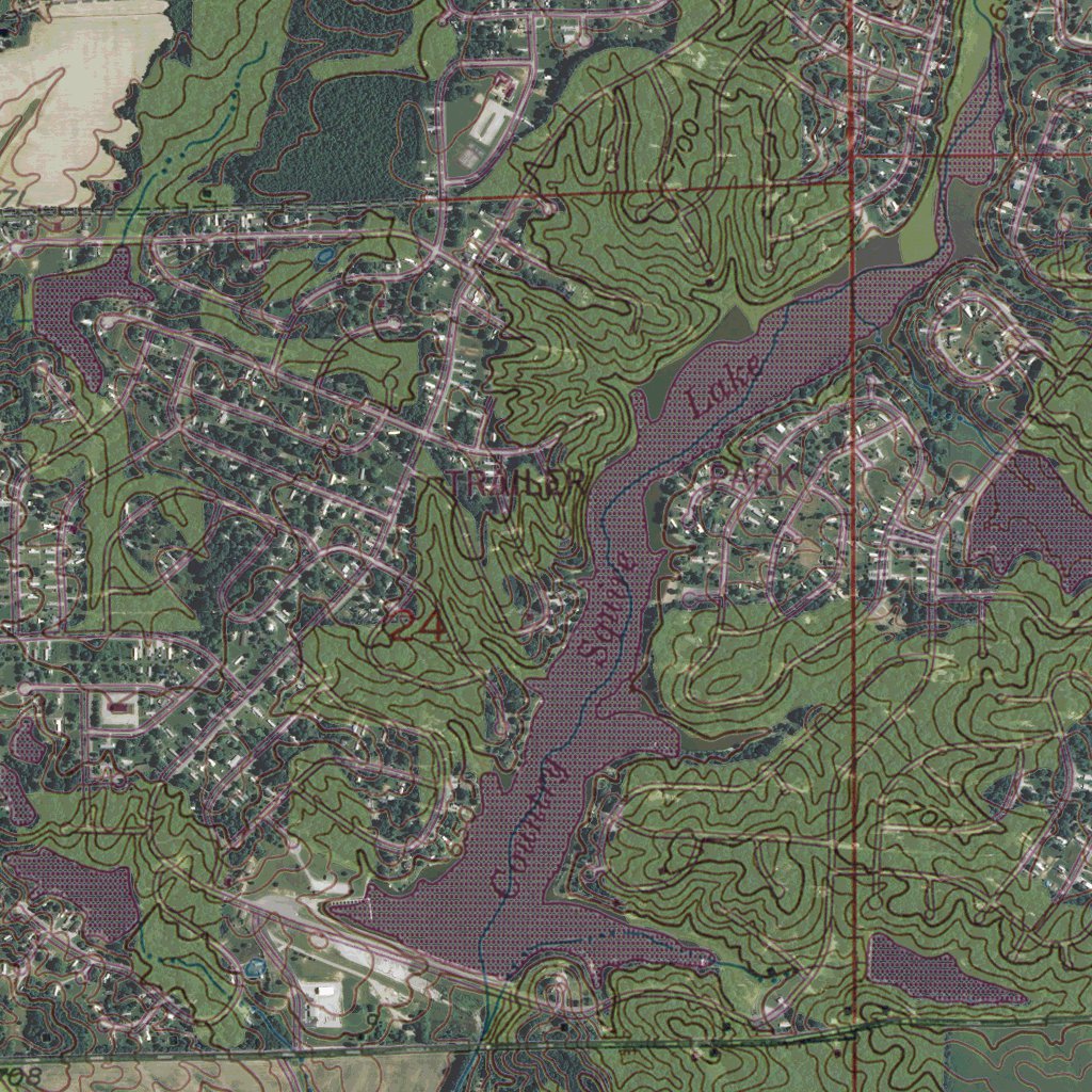 IN-NORTH VERNON: GeoChange 1956-2012 Map by Western Michigan University ...