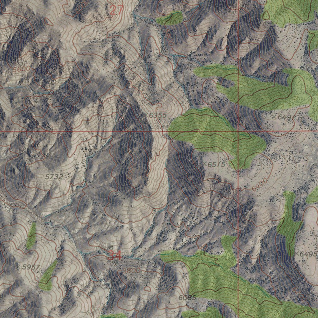 NV-WONDER MOUNTAIN: GeoChange 1971-2010 Map by Western Michigan ...