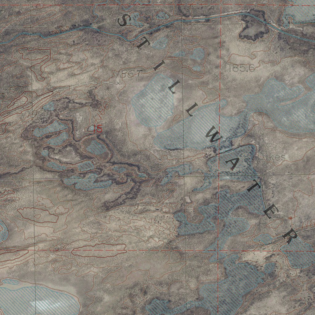 NV-STILLWATER: GeoChange 1980-2010 Map by Western Michigan University ...