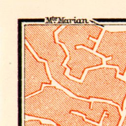 Spalato (Split) town plan, 1913 Map by Waldin | Avenza Maps