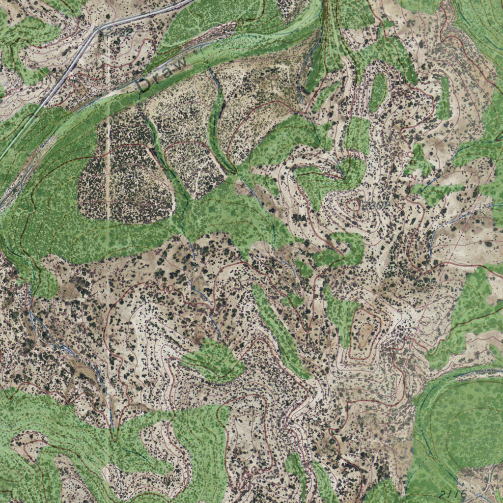 TX-PAINT ROCK SPRING: GeoChange 1970-2012 Map by Western Michigan ...