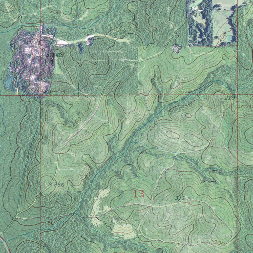 AL-WALKER SPRINGS: GeoChange 1973-2013 Map by Western Michigan ...