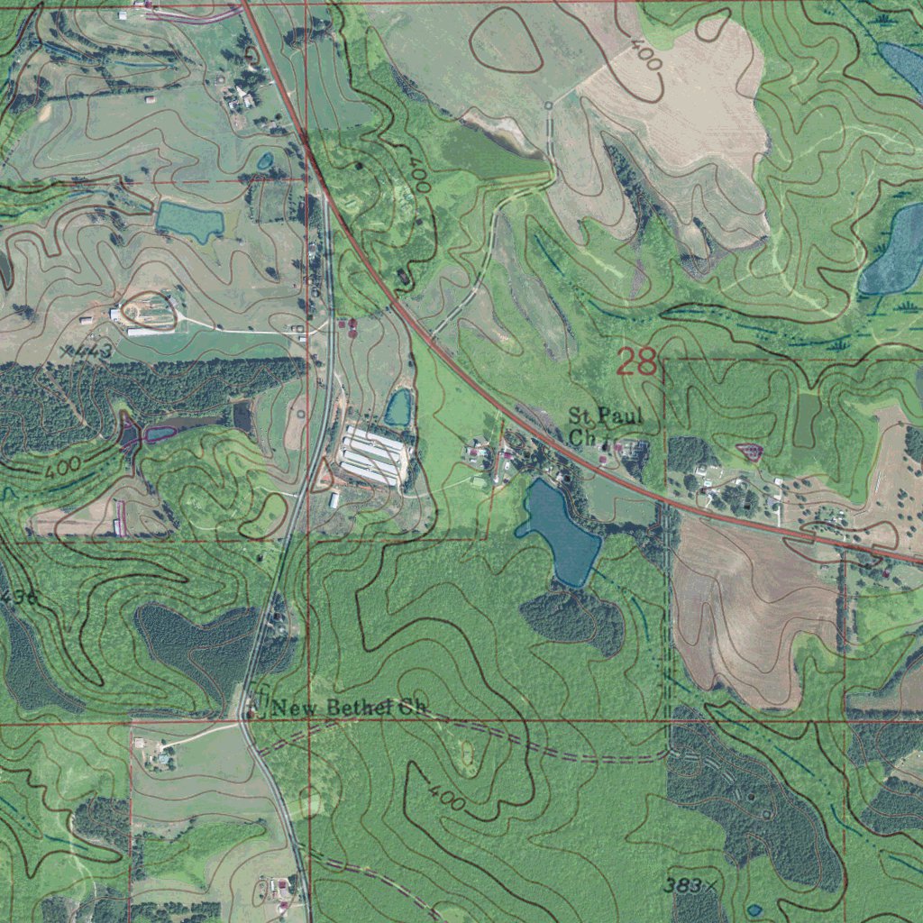 AL-GREENVILLE EAST: GeoChange 1968-2013 Map by Western Michigan ...