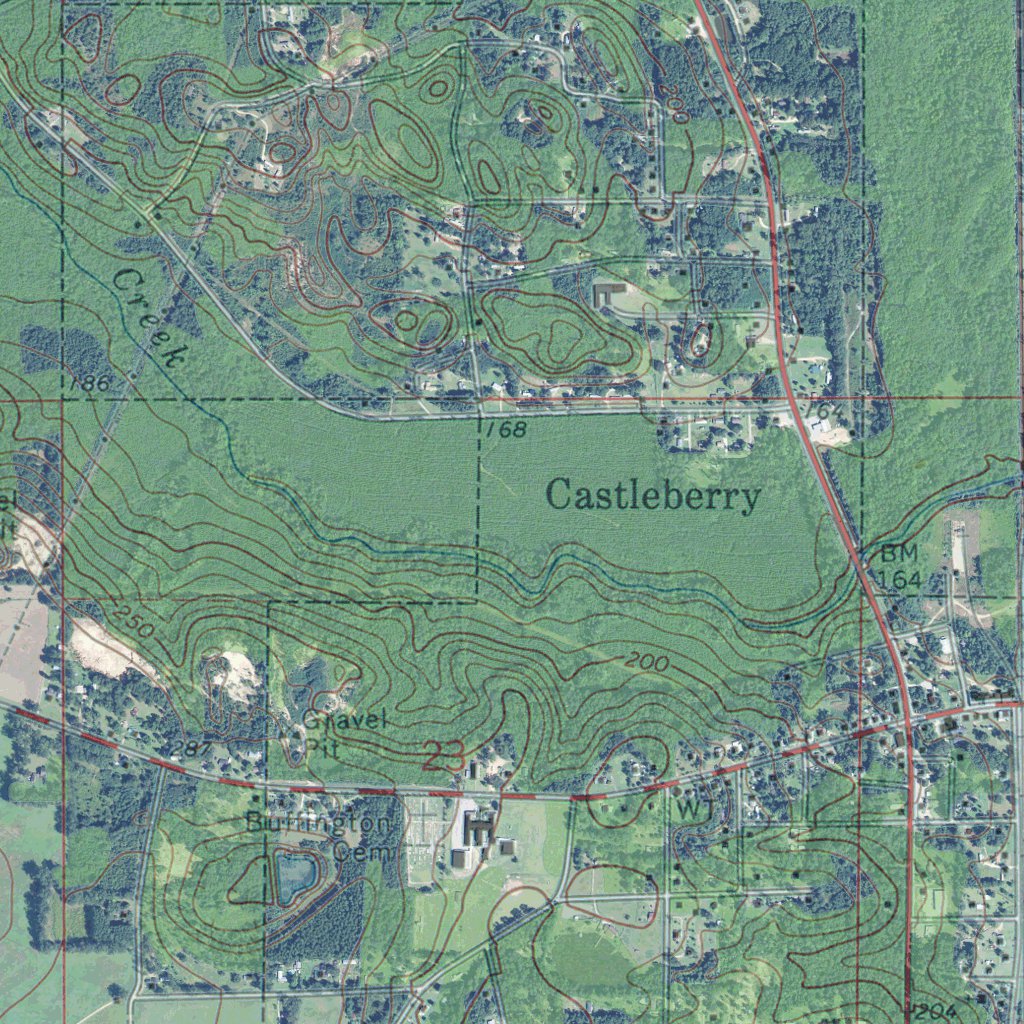 AL-CASTLEBERRY: GeoChange 1971-2013 Map by Western Michigan University ...
