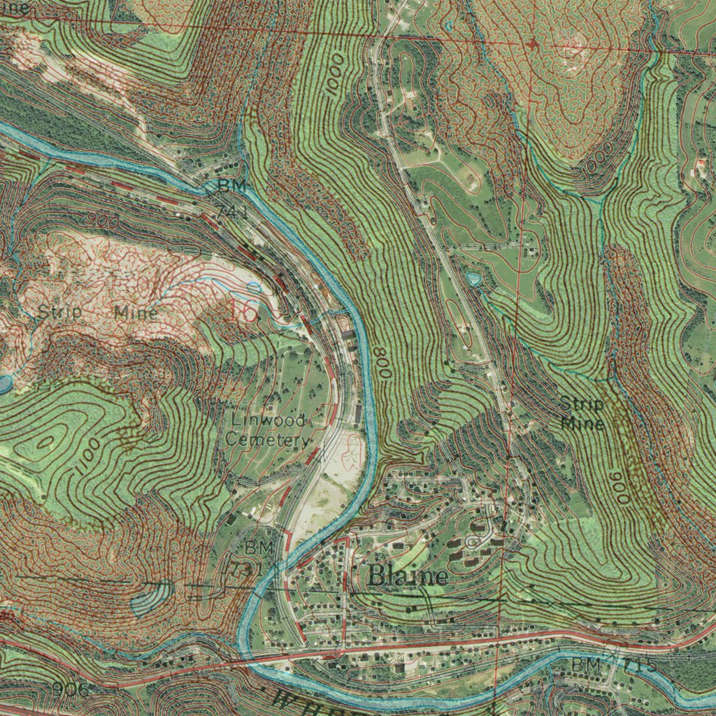 OH-LANSING: GeoChange 1958-2013 Map by Western Michigan University ...
