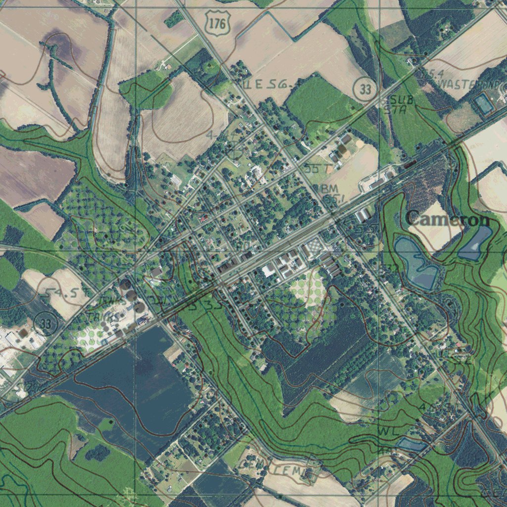 SC-CAMERON: GeoChange 1981-2011 Map by Western Michigan University ...