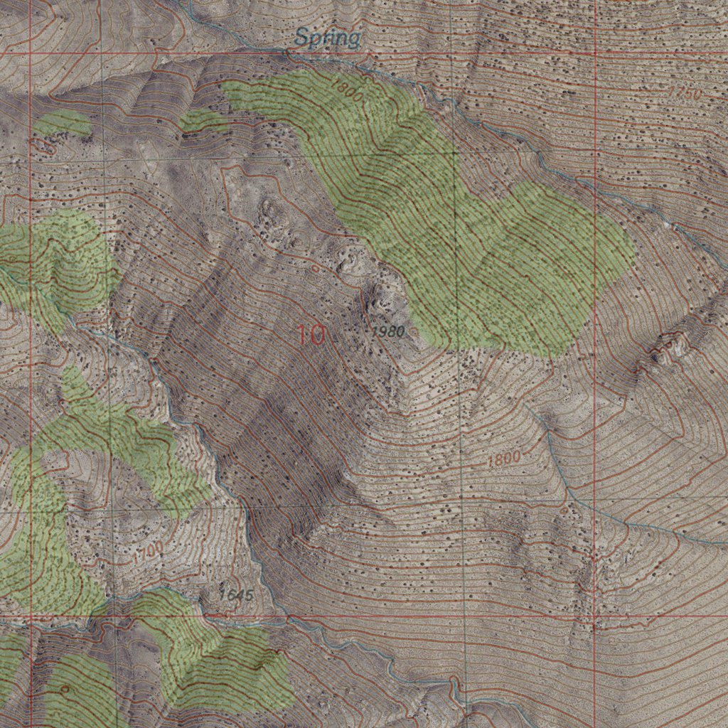 NV-BOB SPRING: GeoChange 1974-2010 Map by Western Michigan University ...