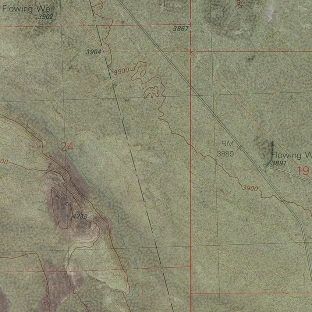 NV-SAND PASS: GeoChange 1974-2010 Map by Western Michigan University ...