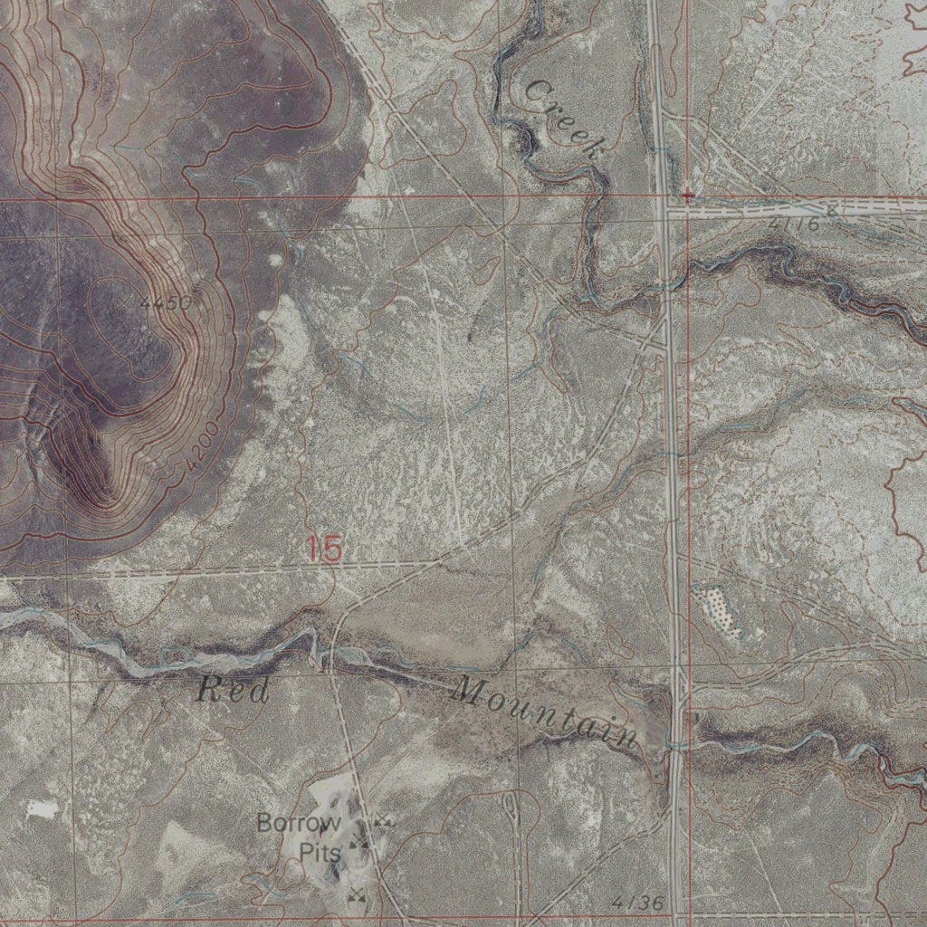 NV-HUALAPAI FLAT NORTH: GeoChange 1974-2010 Map by Western Michigan ...