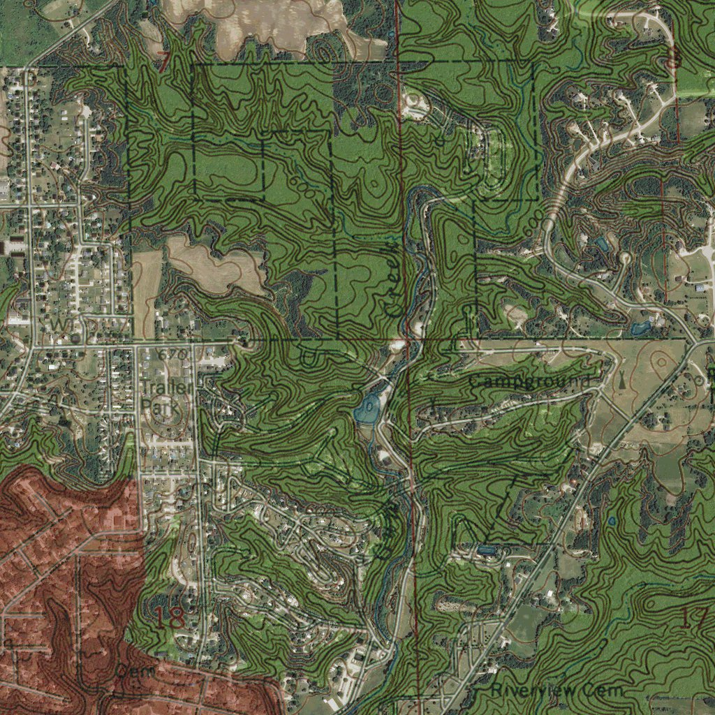 IL-MARSEILLES: GeoChange 1967-2012 Map by Western Michigan University ...