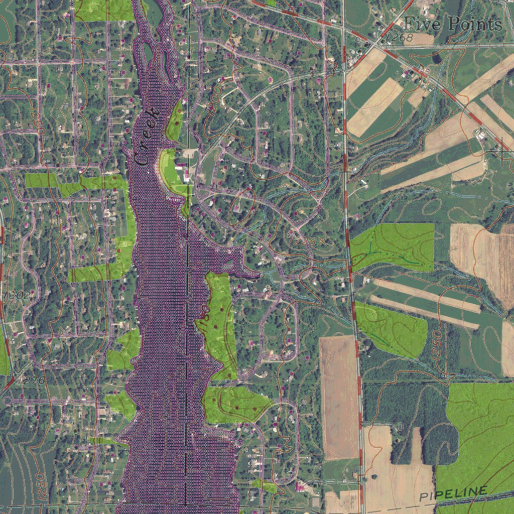 PA-JACKSON CENTER: GeoChange 1958-2010 Map by Western Michigan ...