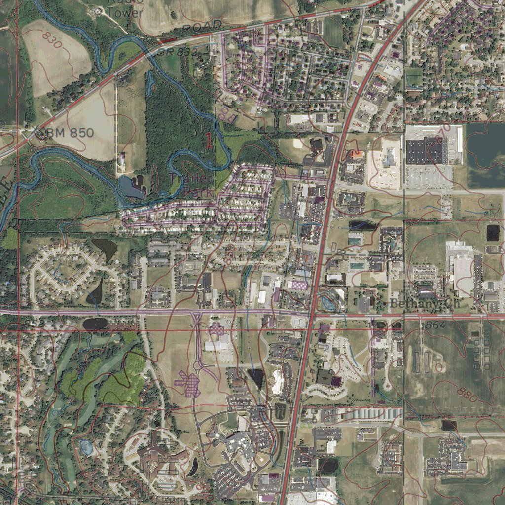 IL-SYCAMORE: GeoChange 1965-2012 Map by Western Michigan University ...