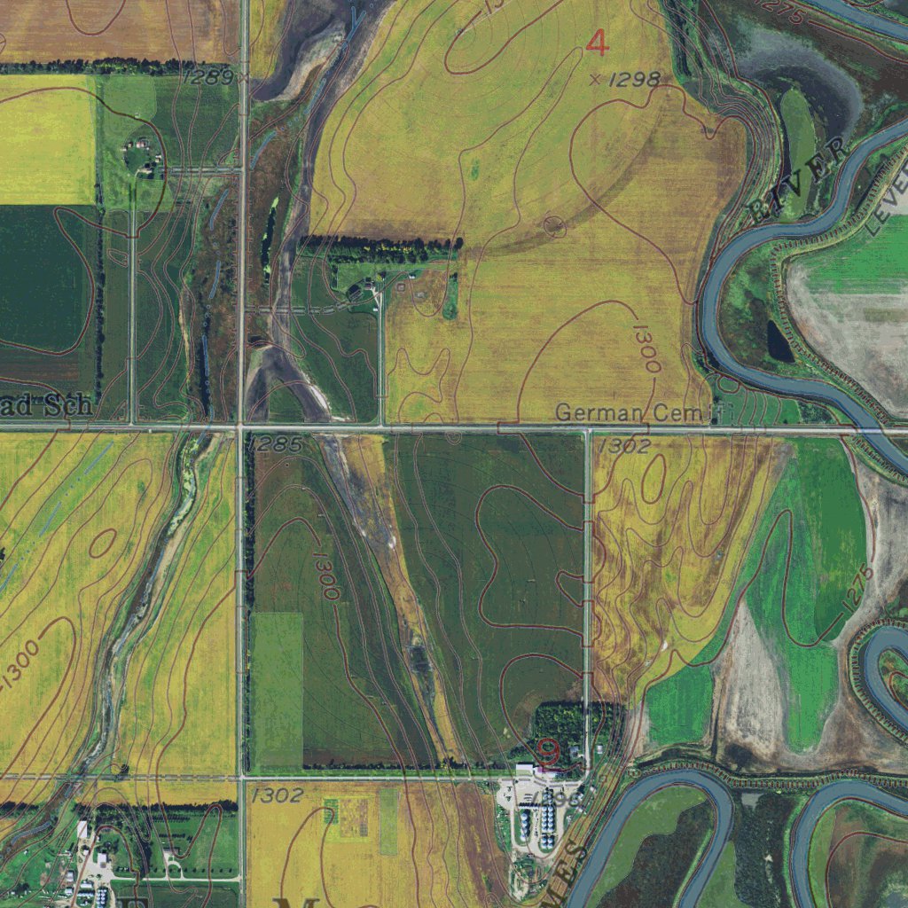 SD-BATH: GeoChange 1951-2014 Map by Western Michigan University ...