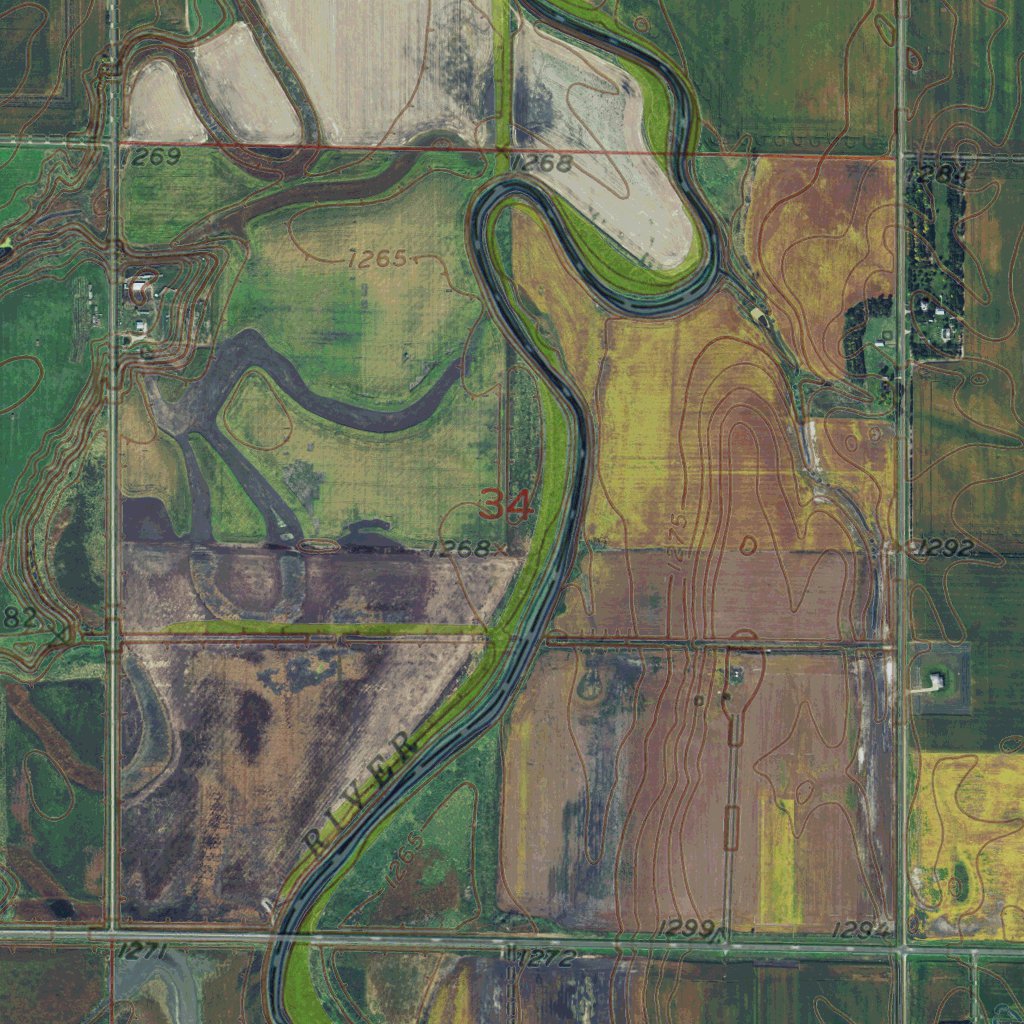 SD-MELLETTE: GeoChange 1951-2014 Map by Western Michigan University ...