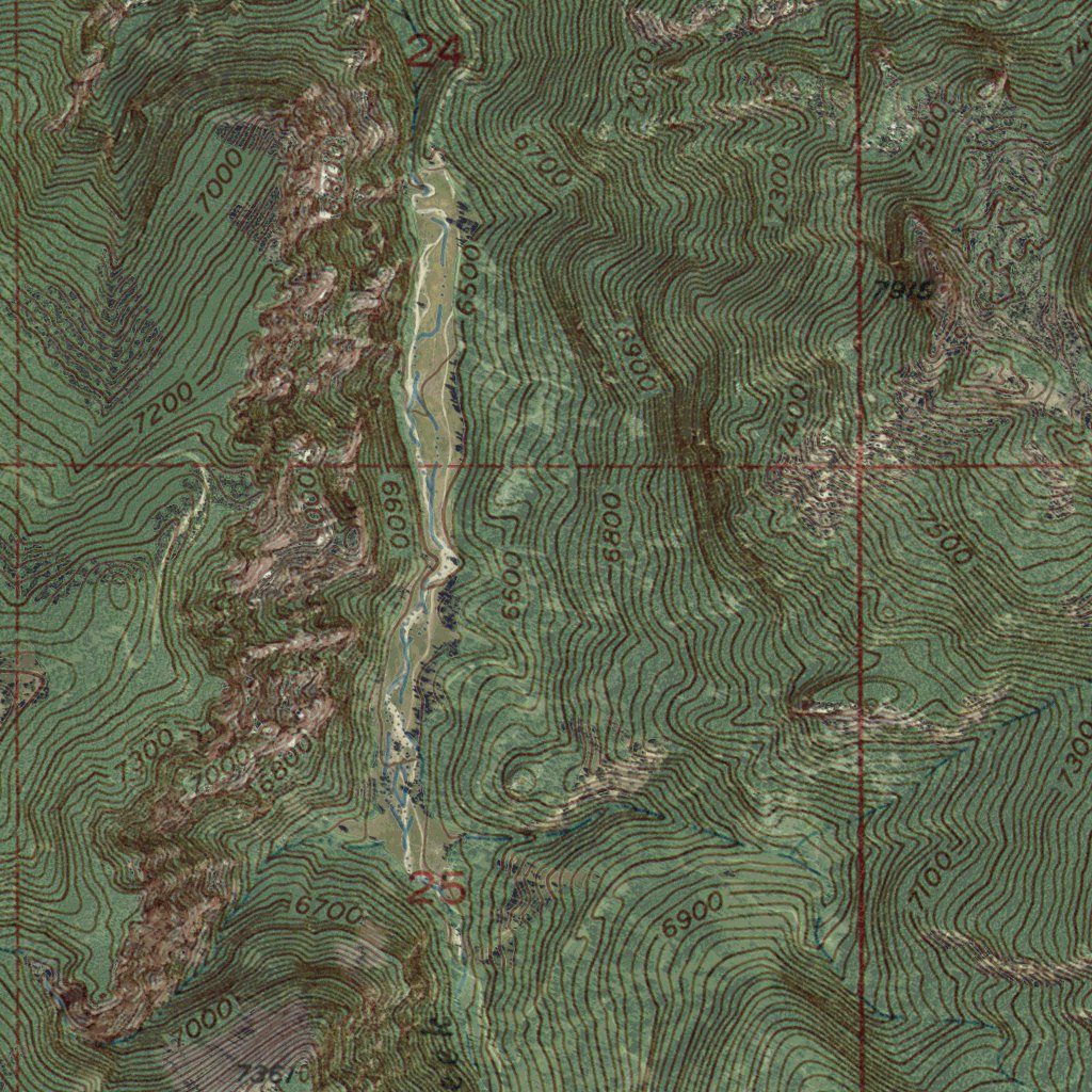 MT-GALLAGHER MOUNTAIN: GeoChange 1950-2014 Map by Western Michigan ...
