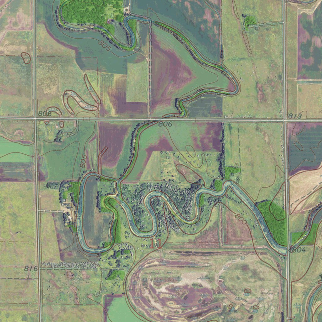 ND-MINTO: GeoChange 1967-2012 Map by Western Michigan University ...
