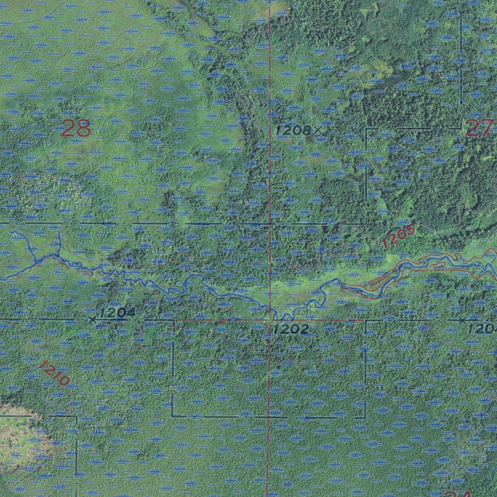 MN-SHILLING DAM NE: GeoChange 1969-2013 Map by Western Michigan ...
