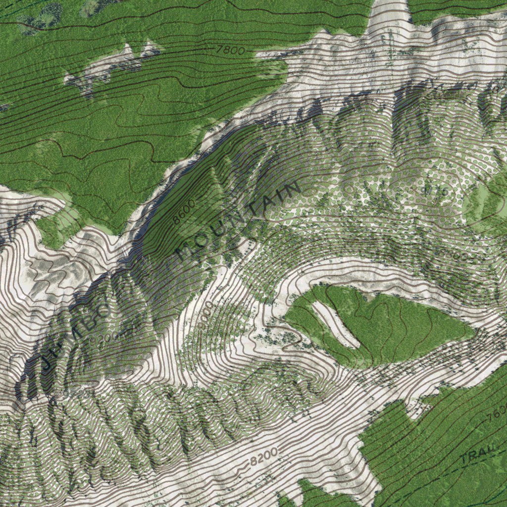 MT-ID-JUMBO MOUNTAIN: GeoChange 1965-2013 Map by Western Michigan ...