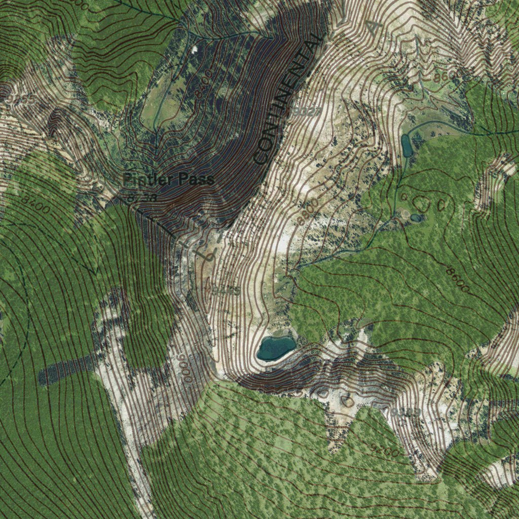 MT-WARREN PEAK: GeoChange 1955-2013 Map by Western Michigan University ...