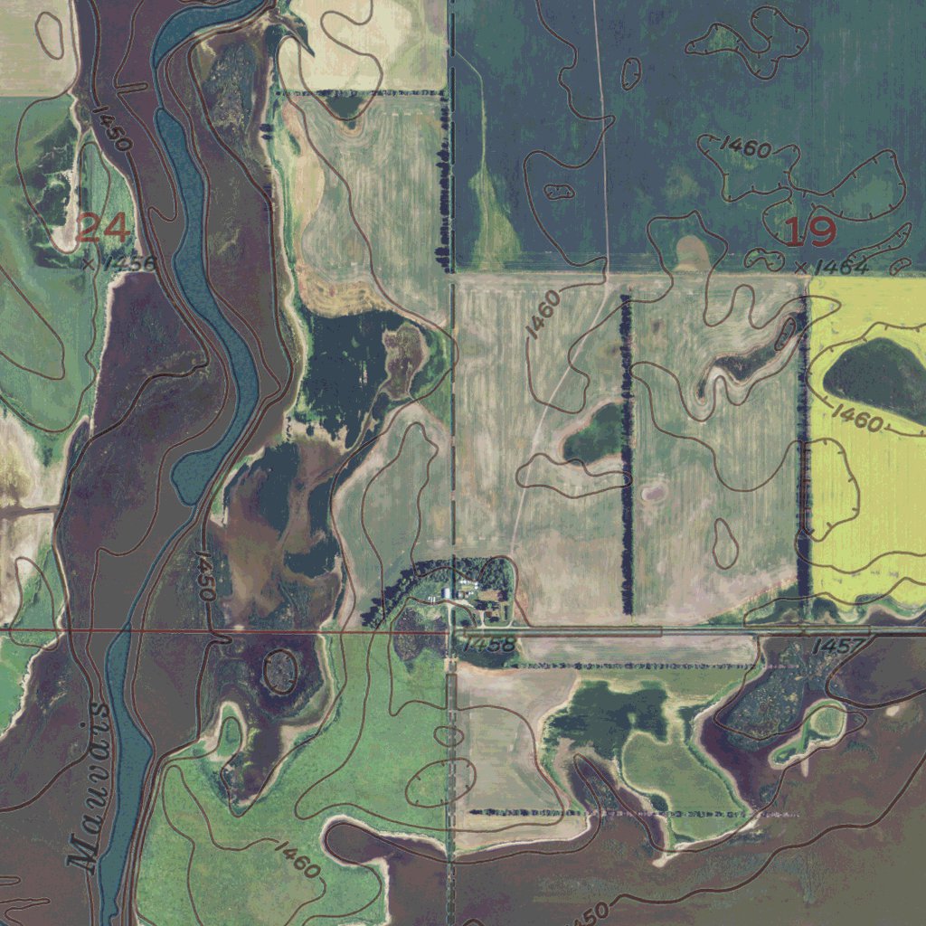ND-CANDO NE: GeoChange 1940-2012 Map by Western Michigan University ...