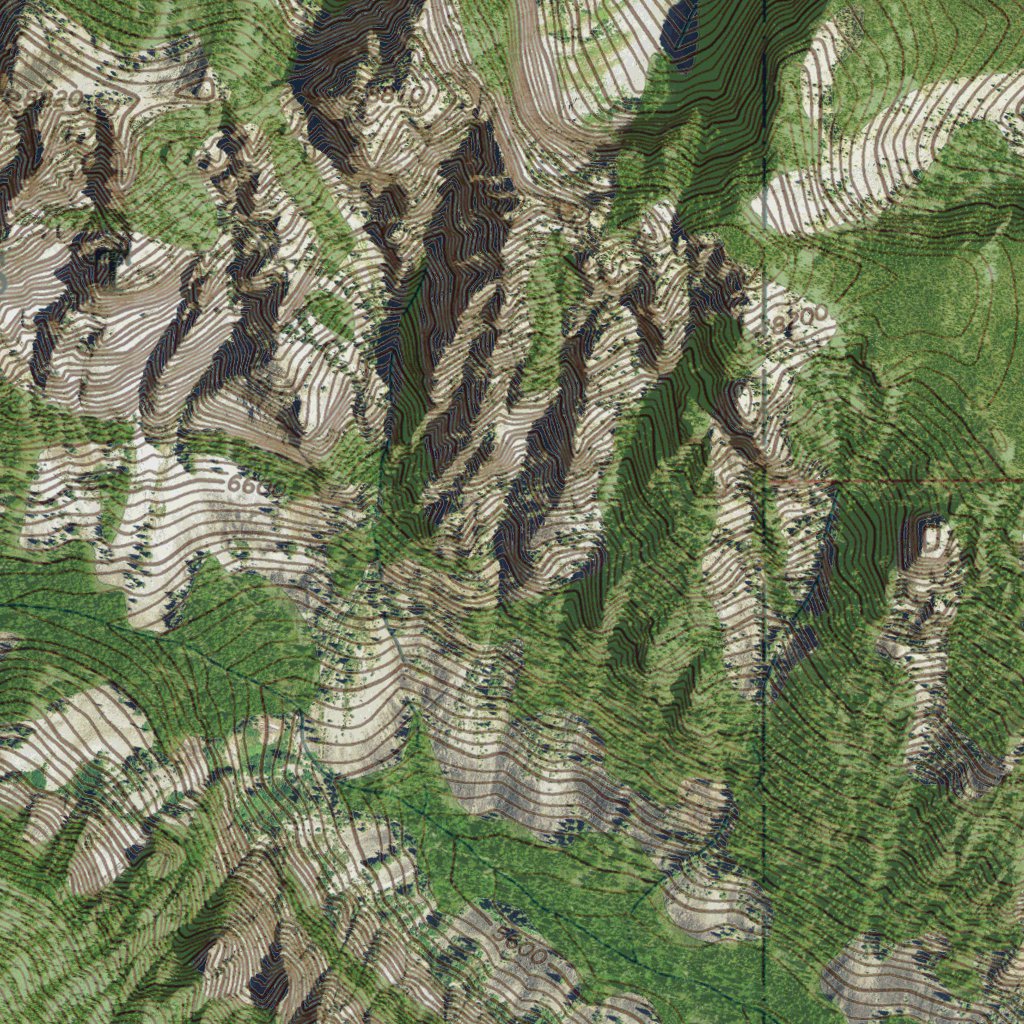 MT-TRAPPER PEAK: GeoChange 1963-2013 Map by Western Michigan University ...