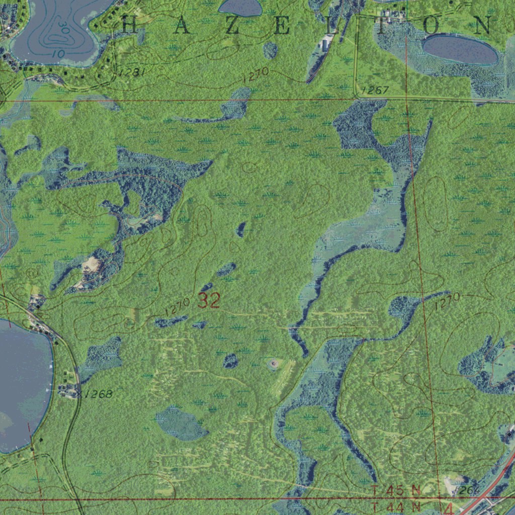 MN-GARRISON: GeoChange 1973-2014 Map by Western Michigan University ...