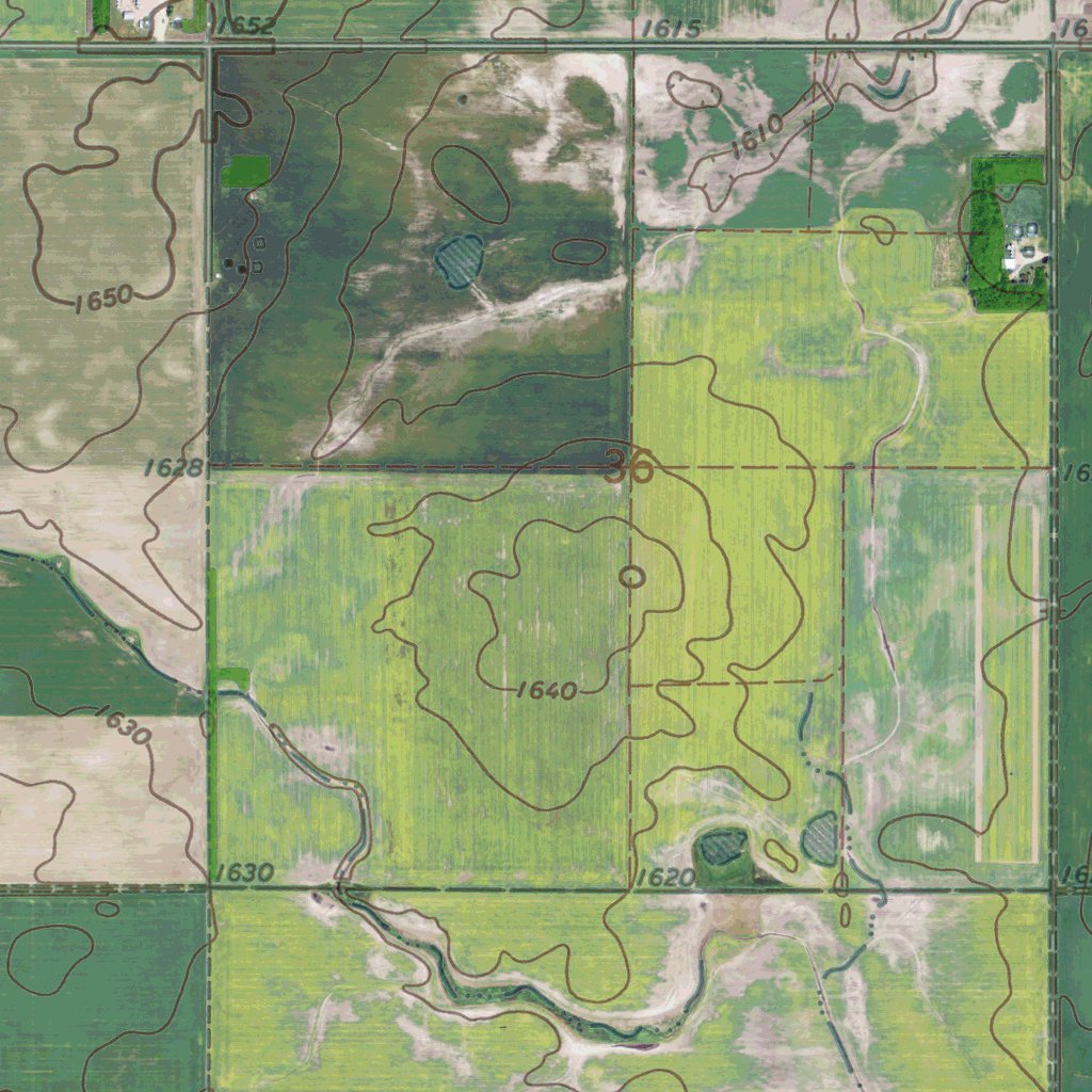 ND-OLGA SW: GeoChange 1968-2012 Map by Western Michigan University ...