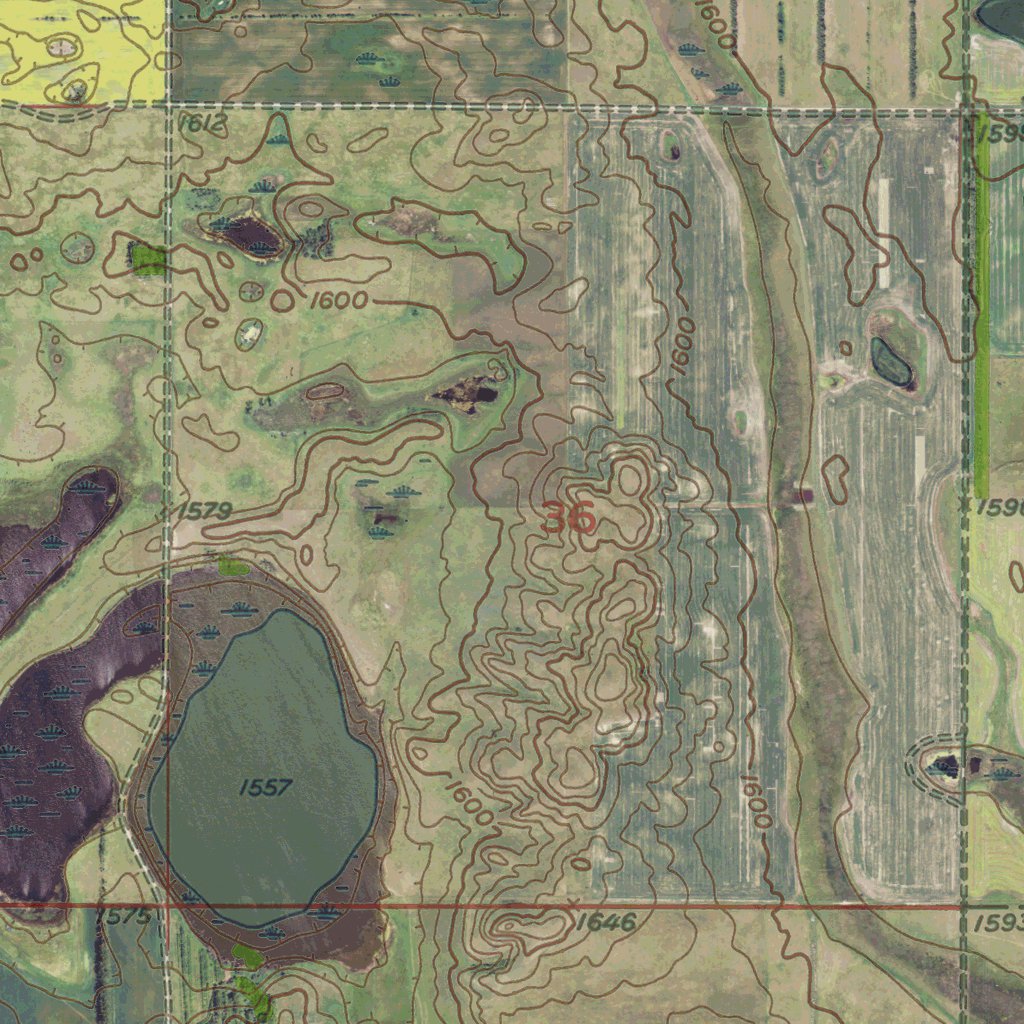 ND-THORNE: GeoChange 1954-2012 Map by Western Michigan University ...