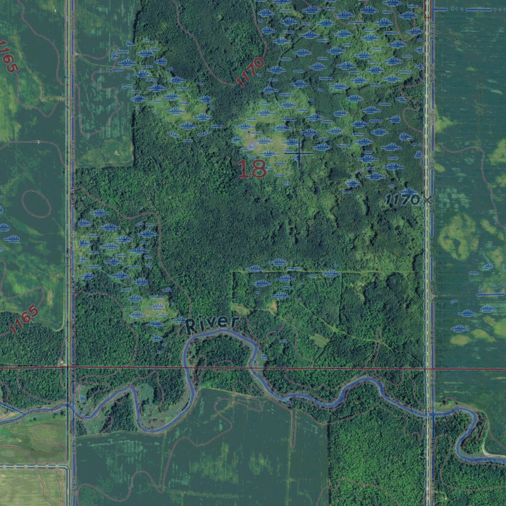MN-GRYGLA SW: GeoChange 1969-2013 Map by Western Michigan University ...