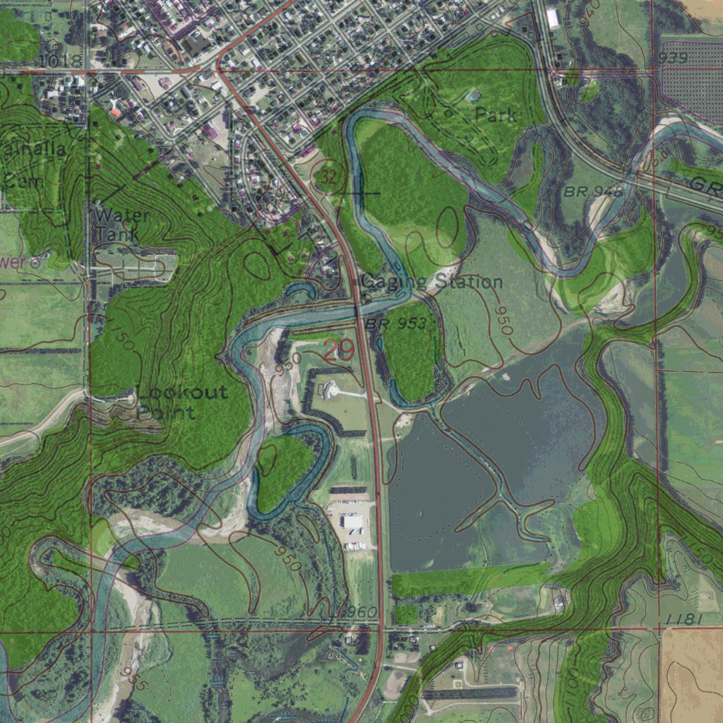 ND-WALHALLA: GeoChange 1963-2012 Map by Western Michigan University ...