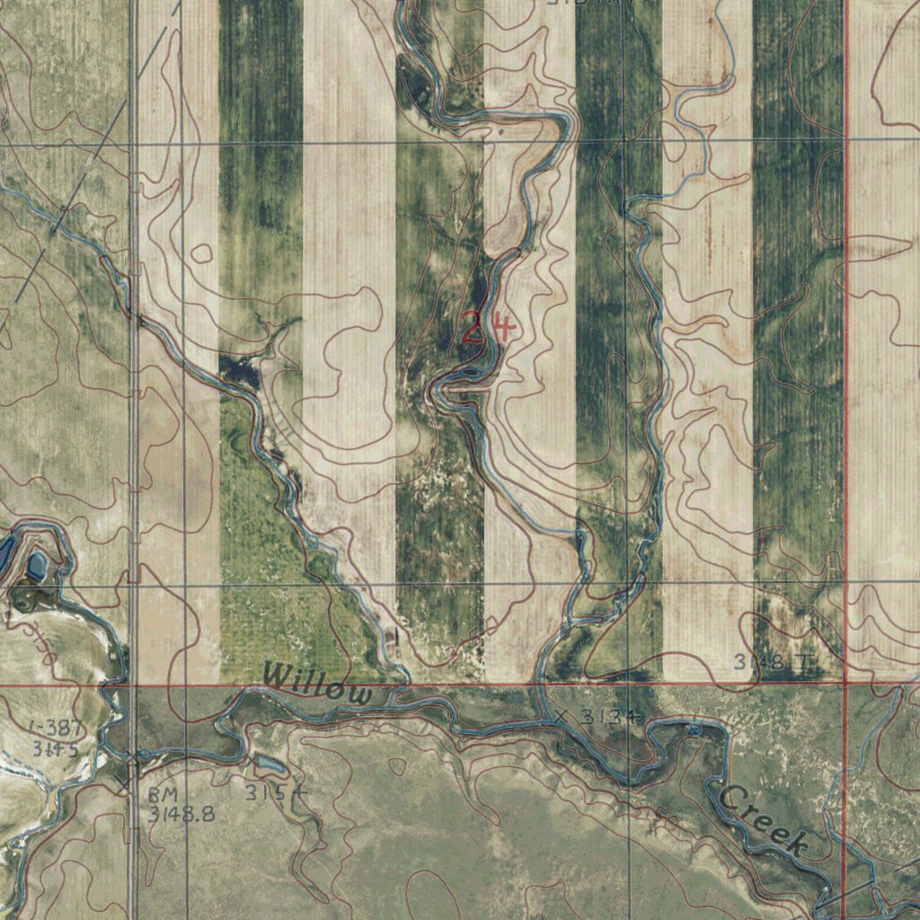 MT-ANTELOPE COULEE SE: GeoChange 1983-2013 Map by Western Michigan ...