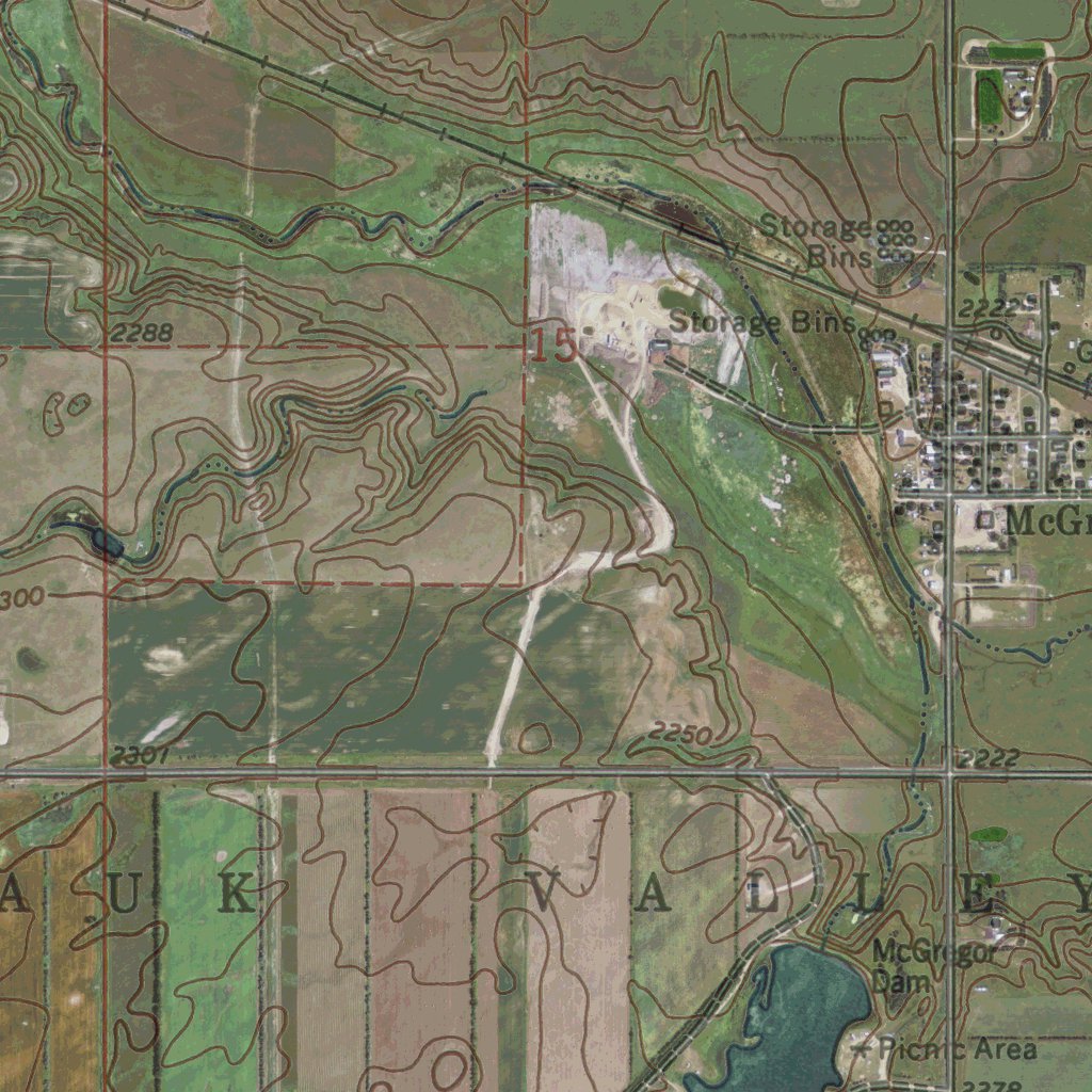 ND-MCGREGOR: GeoChange 1973-2012 Map by Western Michigan University ...
