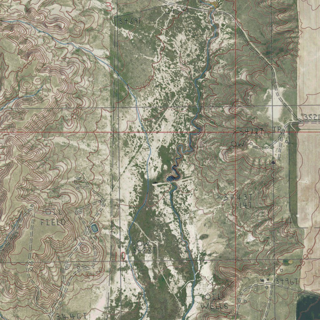 MT-KEVIN NORTH: GeoChange 1983-2013 Map by Western Michigan University ...