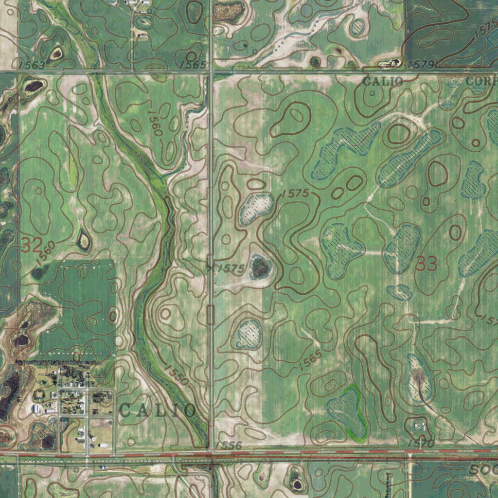 ND-CALIO: GeoChange 1967-2012 Map by Western Michigan University ...