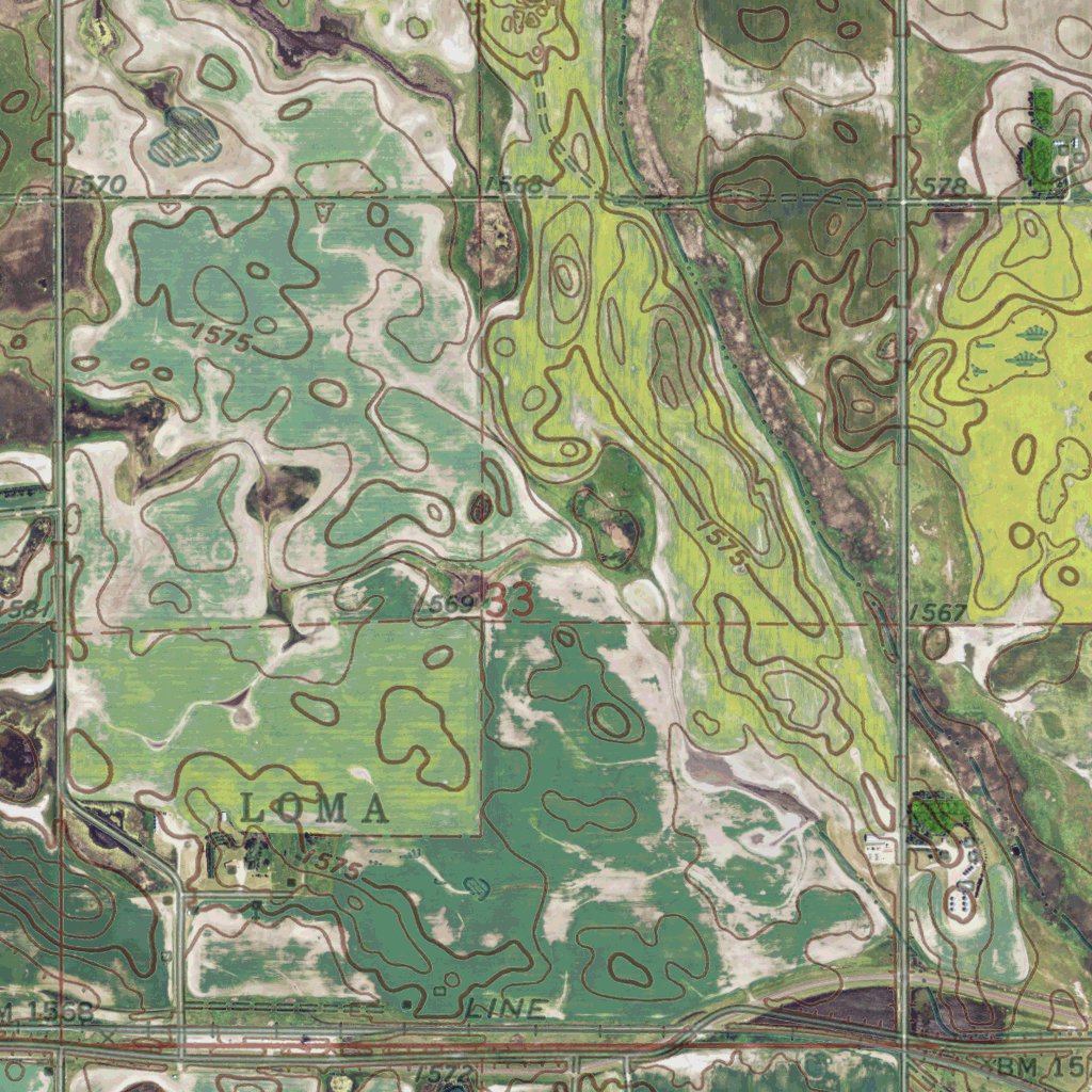 ND-LOMA: GeoChange 1967-2012 Map by Western Michigan University ...