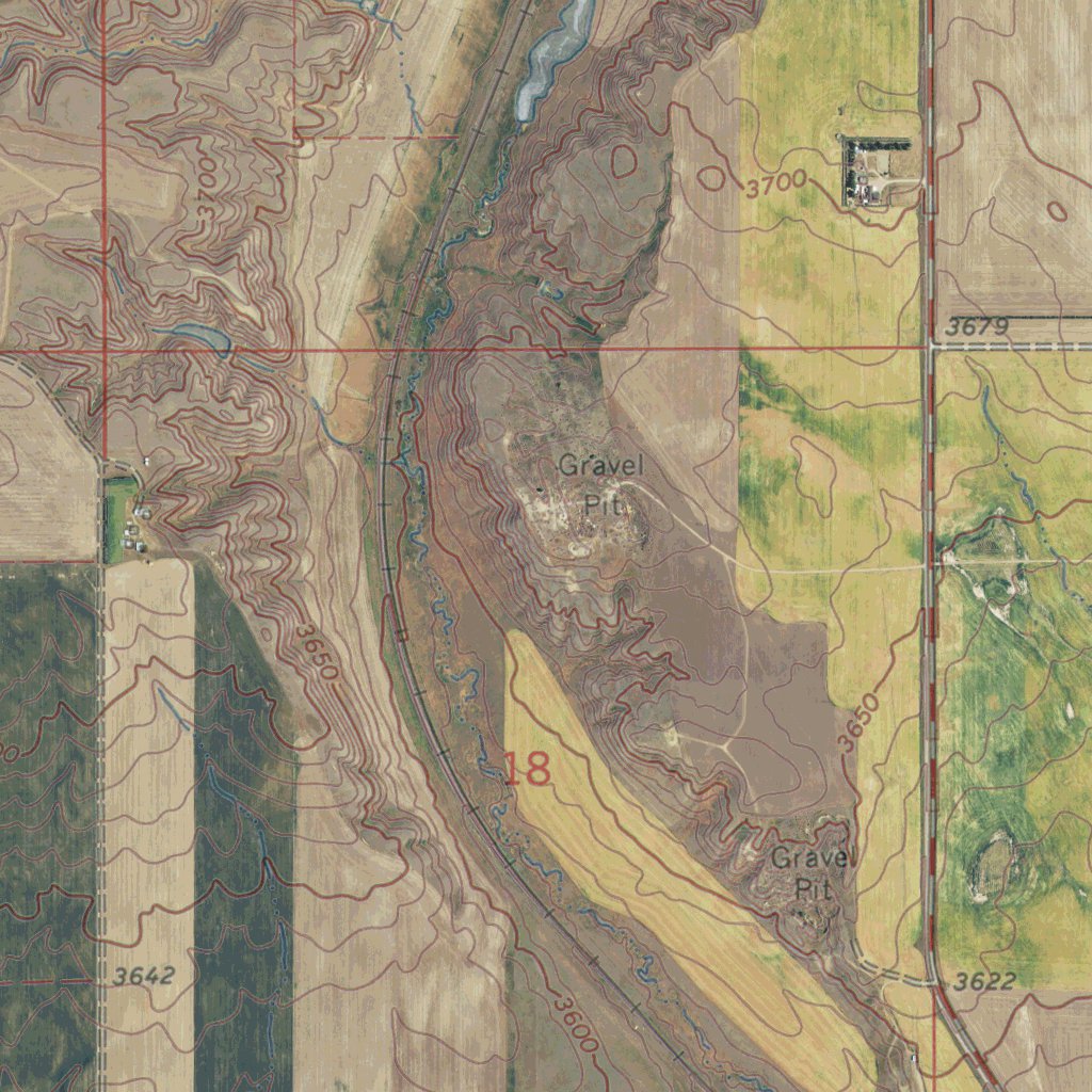 MT-CONRAD SW: GeoChange 1965-2013 Map by Western Michigan University ...