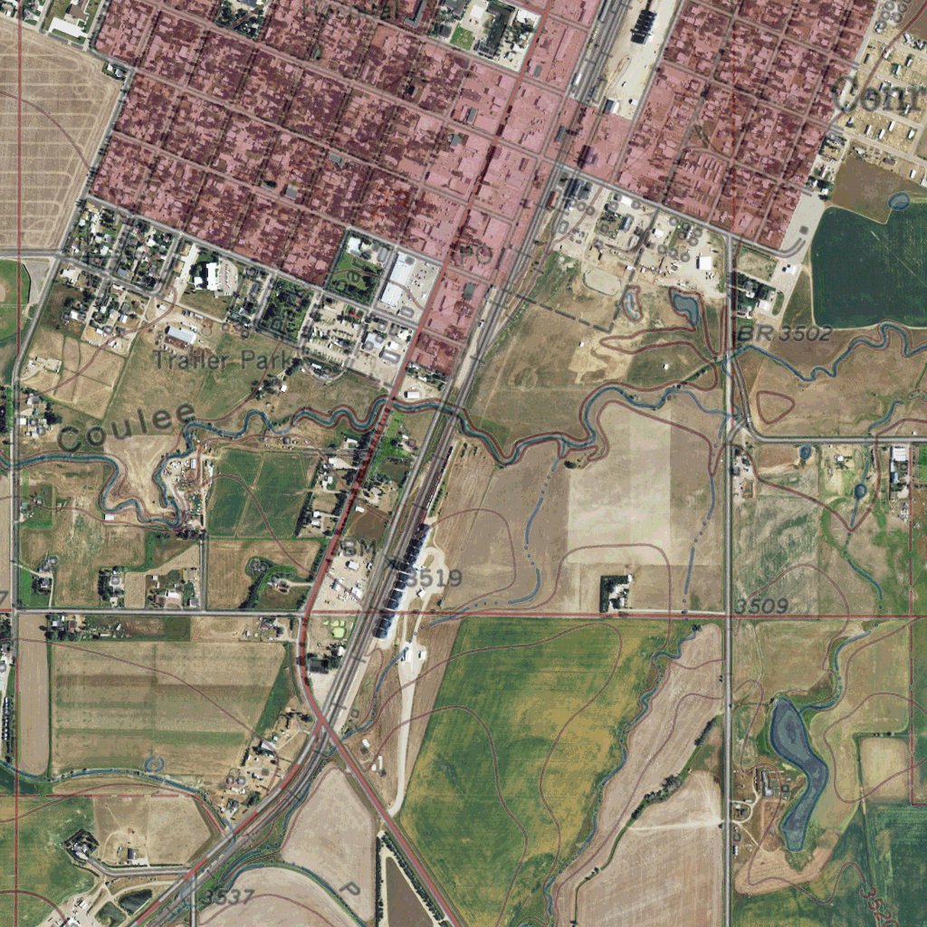 MT-CONRAD: GeoChange 1965-2013 Map by Western Michigan University ...