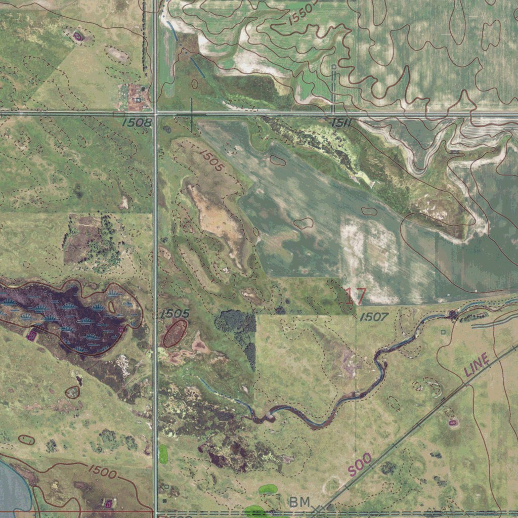 ND-BALTA: GeoChange 1956-2012 Map by Western Michigan University ...