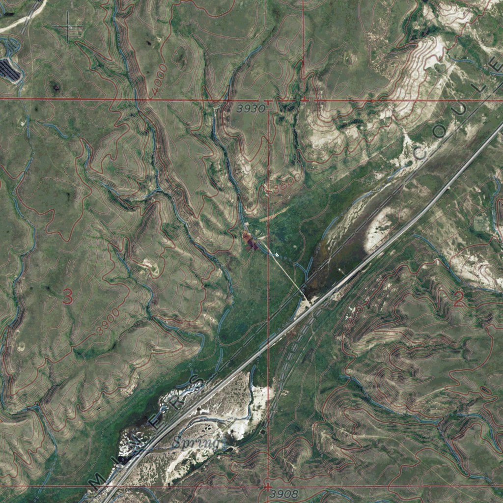 MT-ALB-FEY LAKES: GeoChange 1961-2013 Map by Western Michigan ...