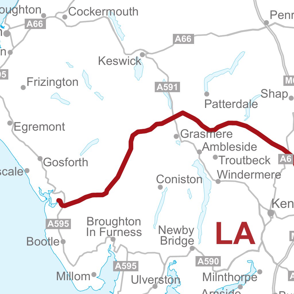 XYZ UK Postcode Area Map - (AR3) by XYZ Maps | Avenza Maps