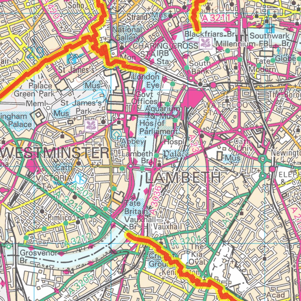 XYZ Postcode Area Map - (AR1) - Greater London by XYZ Maps | Avenza Maps