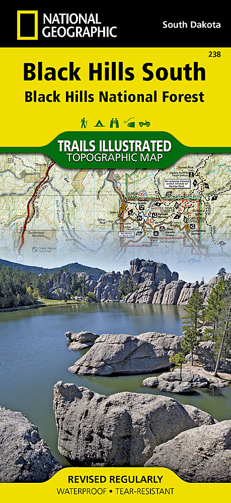 238 :: Black Hills South [Black Hills National Forest] Map by National ...